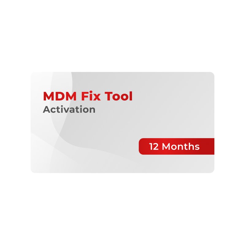 MDM Fix Tool Activation (12 Months) - All Spares